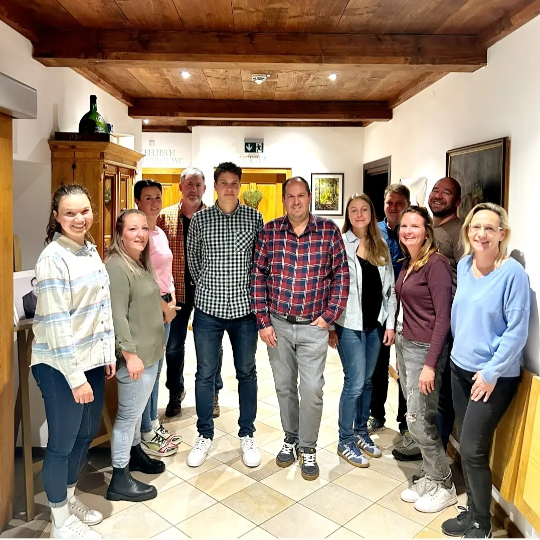 Der Vorstand des Skiclubs Schleching